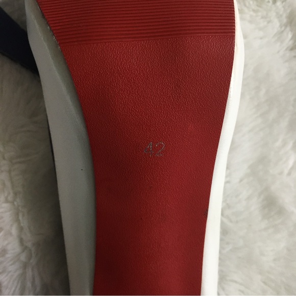 Shoes | Brand New Retro Heels Blue And White | Poshmark